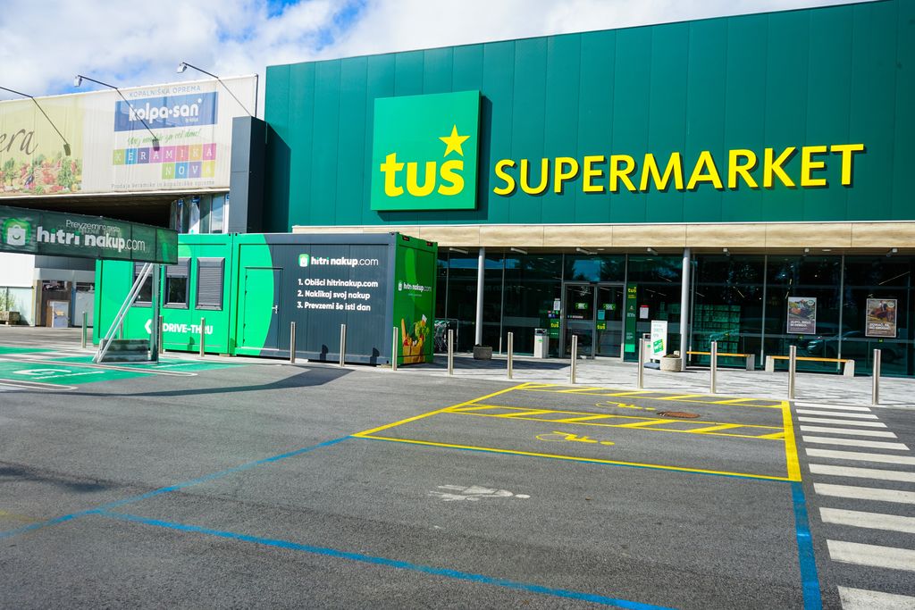 OC - Tuš supermarket Jadranska Maribor - delovni čas, naslov, telefon