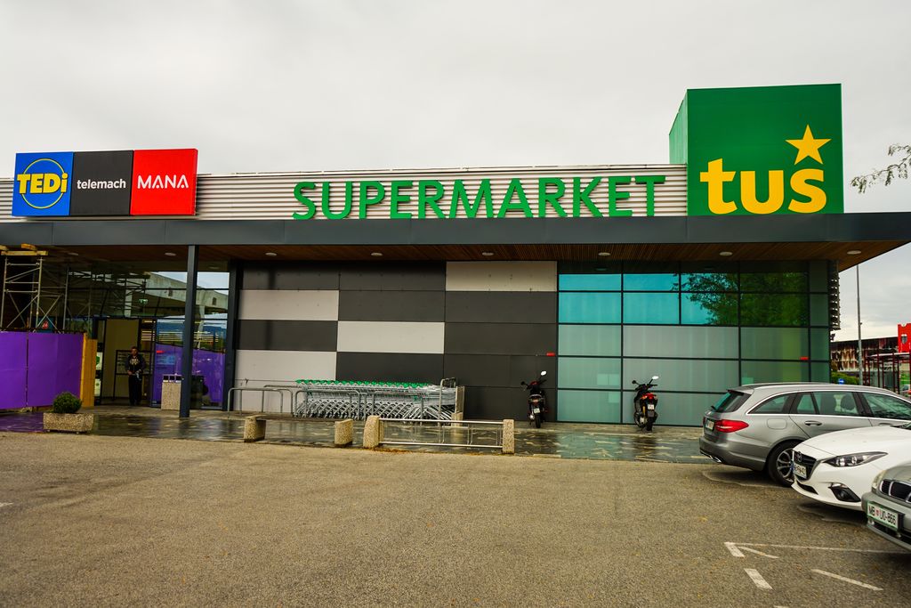 OC - Tuš supermarket Pobrežje - delovni čas, naslov, telefon